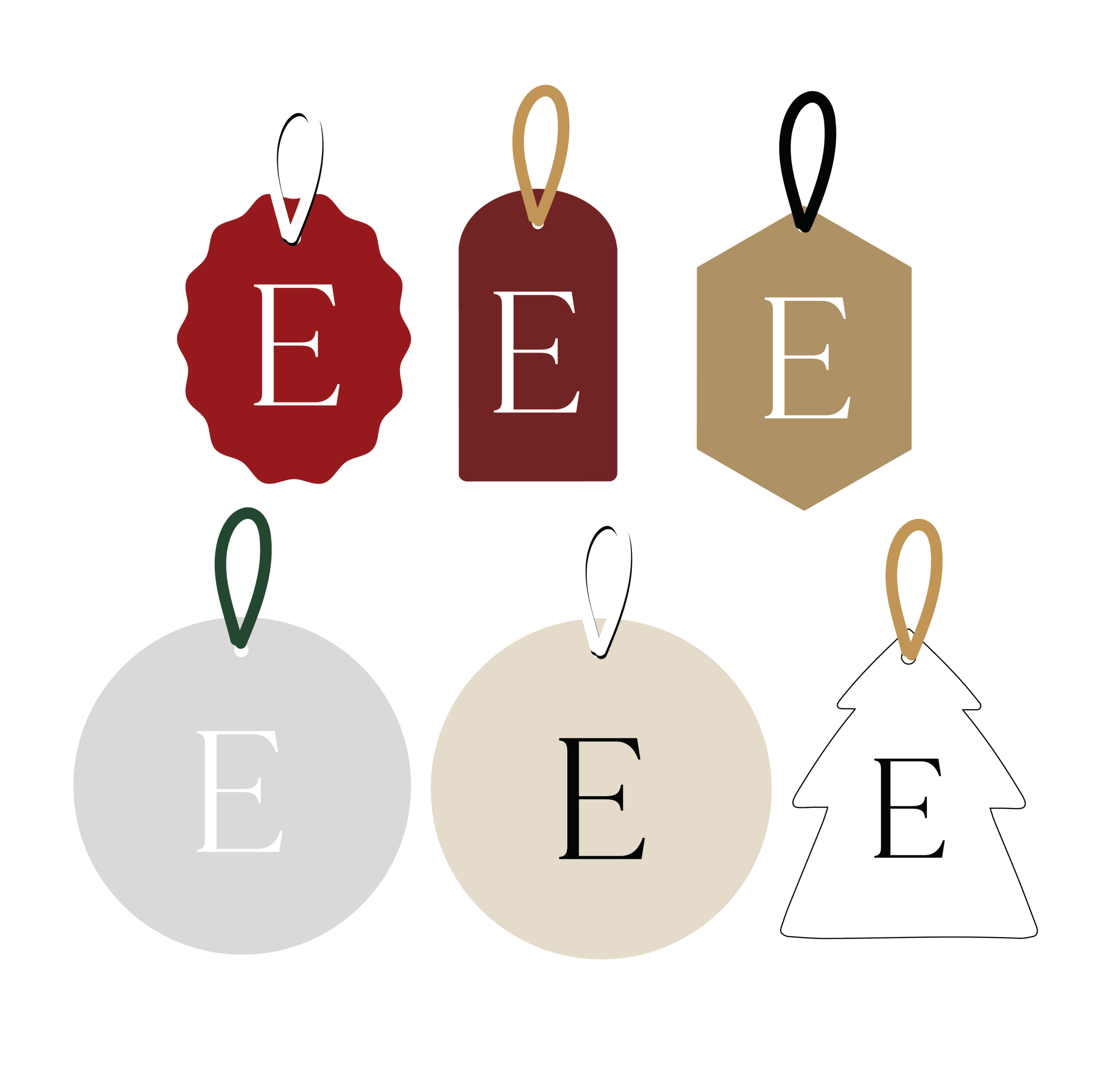 Monogram Ornament - Etchings by Emma